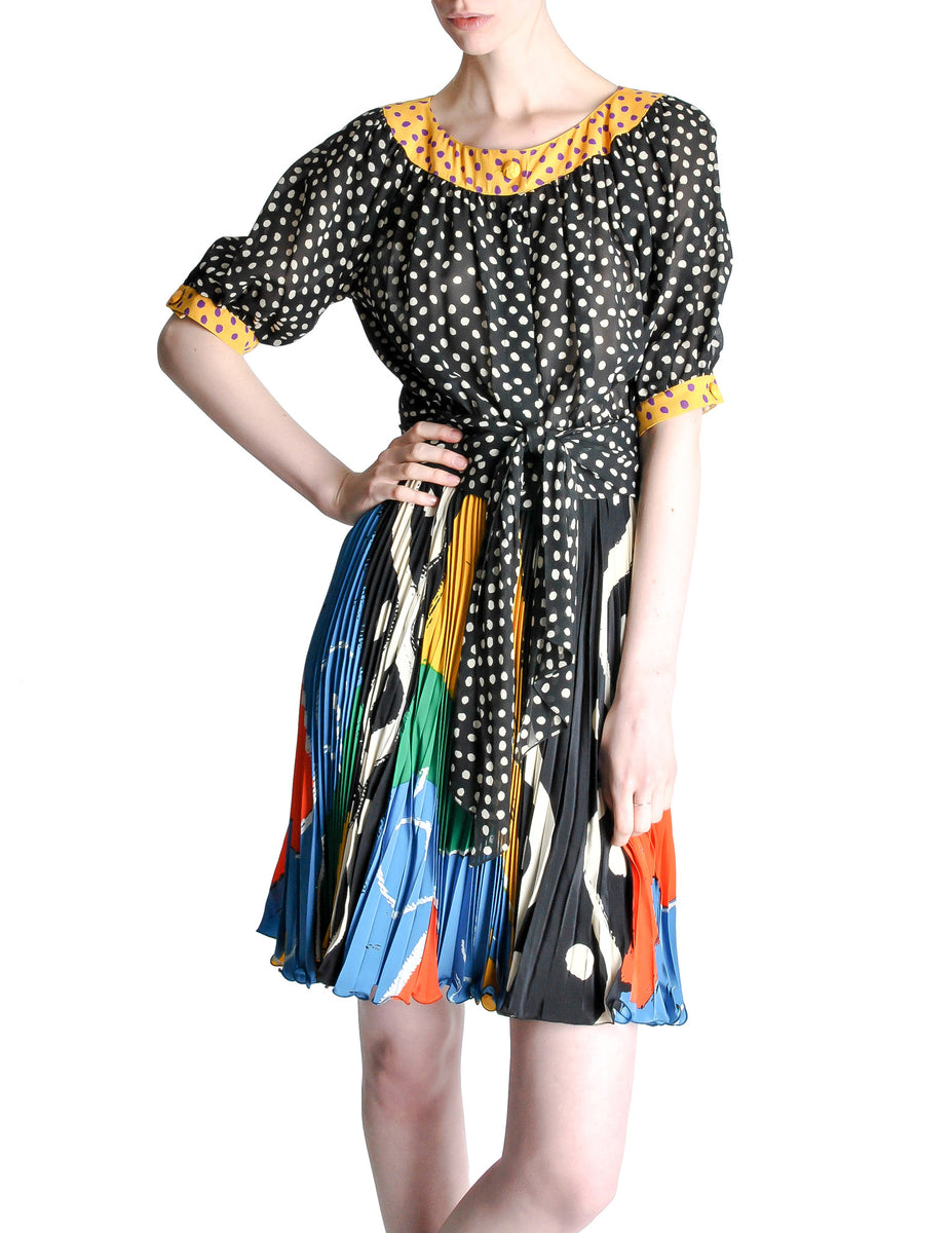 Ungaro Vintage Colorful Patterned Two Piece Set – Amarcord Vintage Fashion